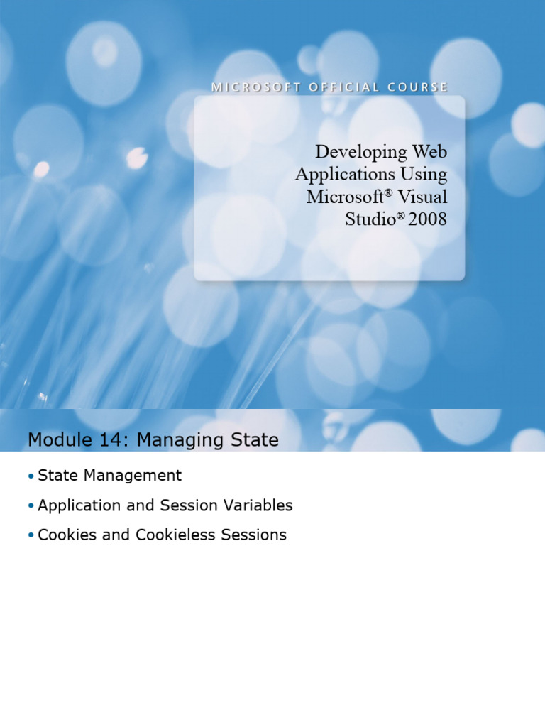 Developing Web Applications Using Microsoft Visual Studio 2008 | PDF | Dynamic Web Page | World ...