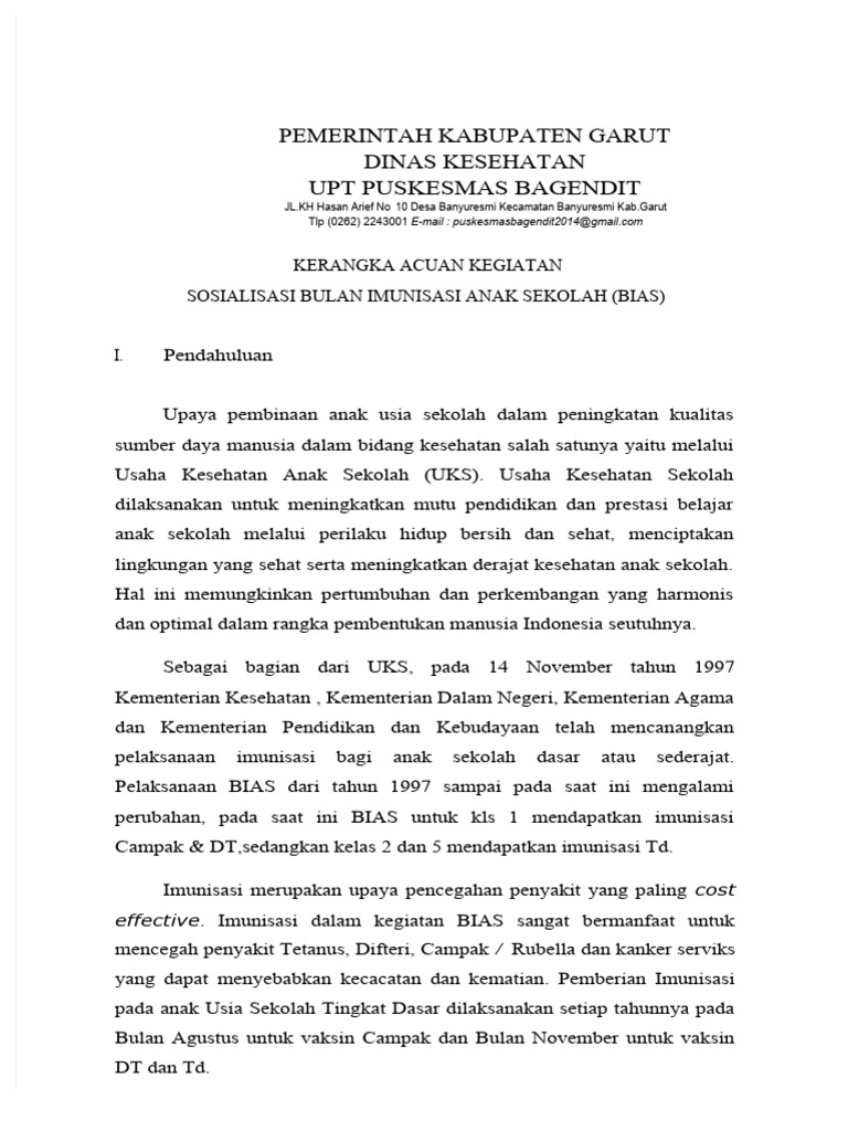 PDF Kak Sosialisasi Bias | PDF