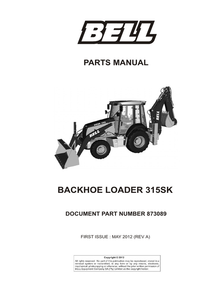 TLB - 315SK - PM - Reva - May2012 | PDF | Clutch | Loader (Equipment)