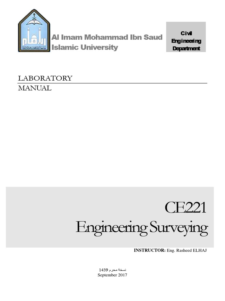 8 - Manual - Surveying Lab | PDF | Surveying | Tangent