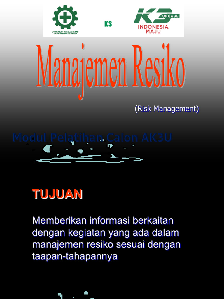 Modul Manajemen Risiko | PDF