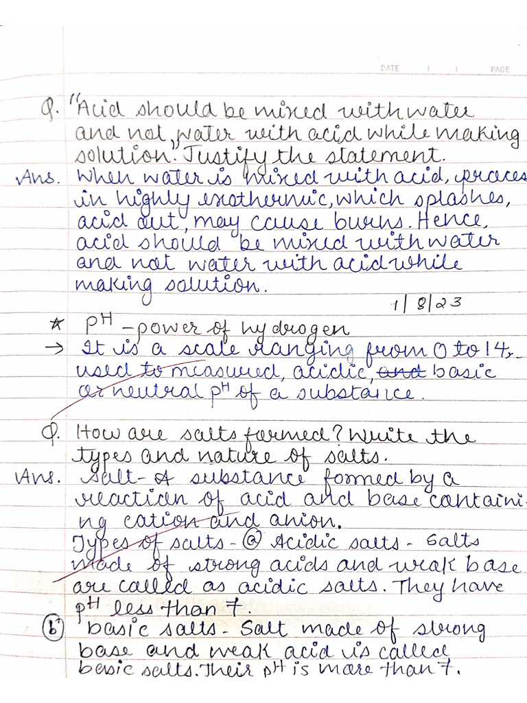 Marathi Notes For 10th Handwritten by The Boka of Shoka Manjur | PDF