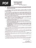 Odisha DA Trend 2017 To 2025 | PDF