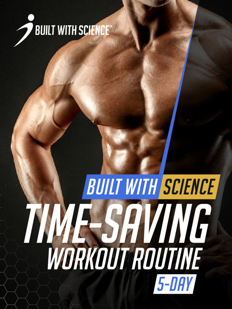 BWS Time-Saving Workout Plan - 5-Day | PDF | Anatomical Terms Of Motion | Limbs (Anatomy)