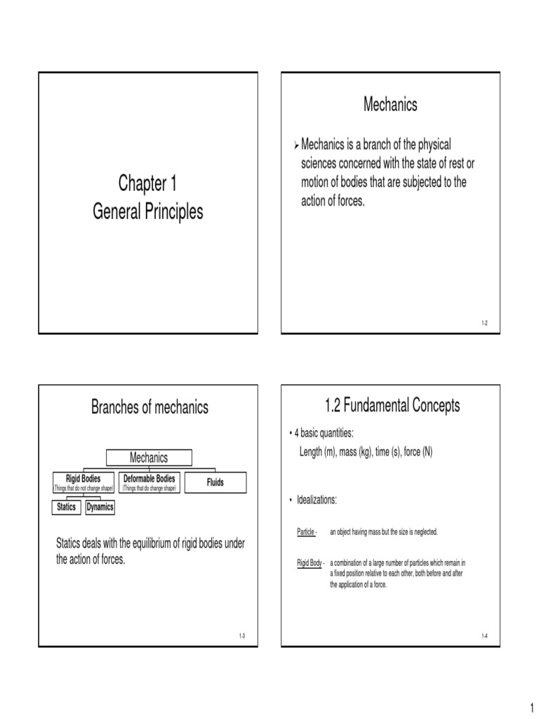 Mechanics of Material 1 | PDF | Euclidean Vector | Gravity