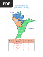 Krishna District Map | PDF | Government Of India | Government