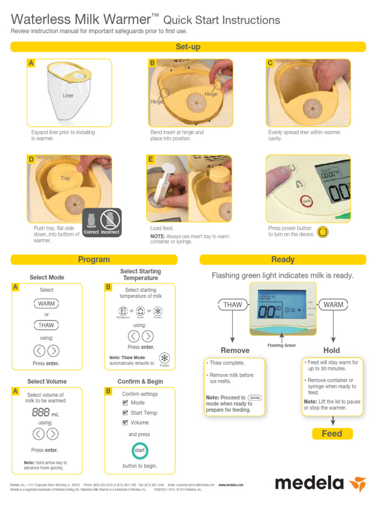 waterless-milk-warmer-quick-start-instructions | PDF