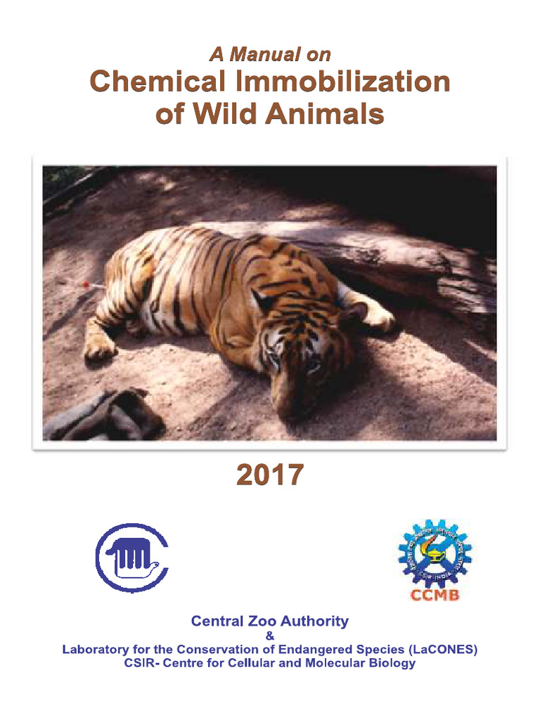 Chemical Immobilization Manual for Wildlife | PDF | Anesthesia | Syringe