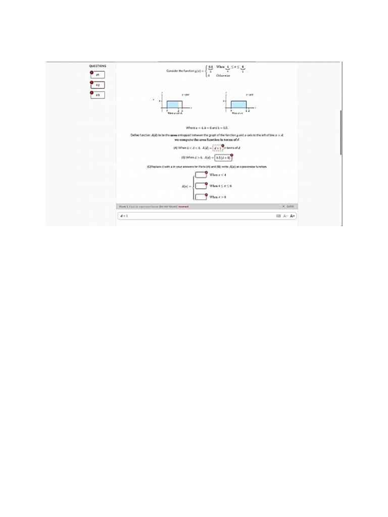 Area Under Graph | PDF