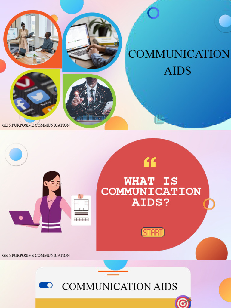 Communication Aids | PDF | Video | Communication