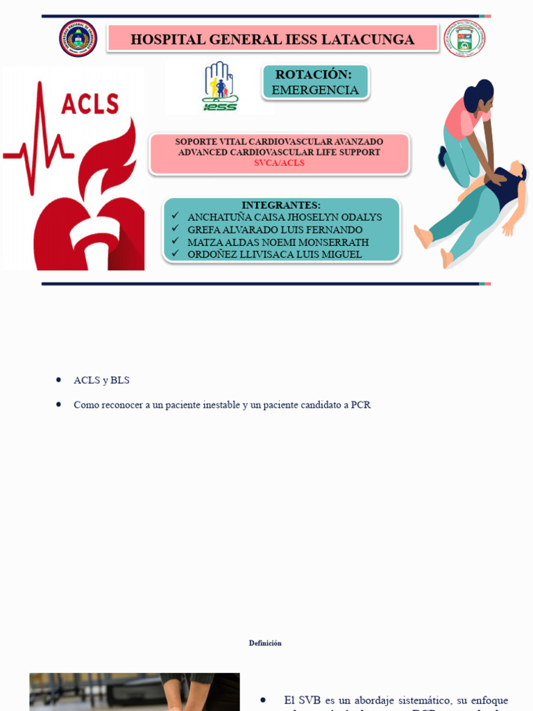ACLS y SVB: Guía de Emergencias Médicas | PDF | Reanimación ...