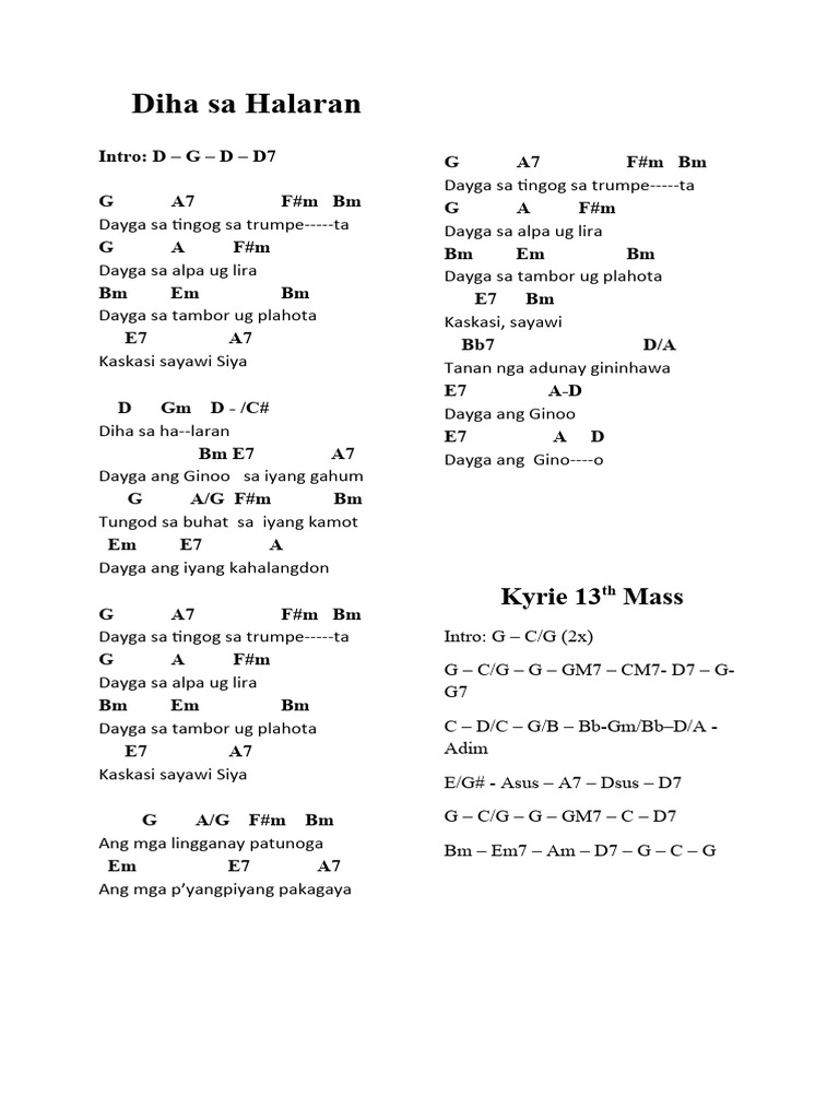 Diha Sa Halaran | PDF