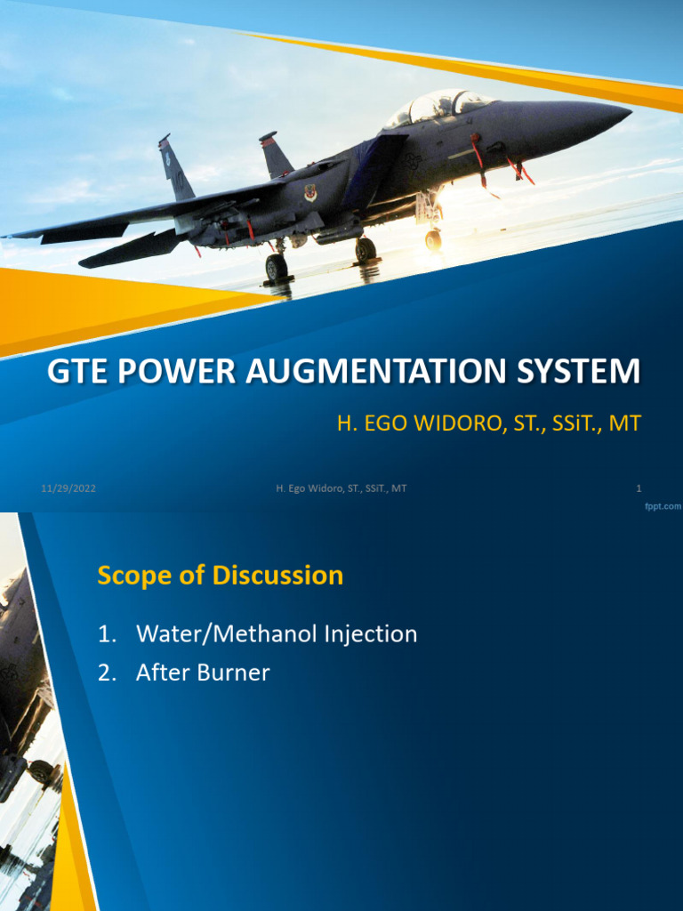 GTE Power Augmentation System - For Student | PDF | Flight | Rotating ...