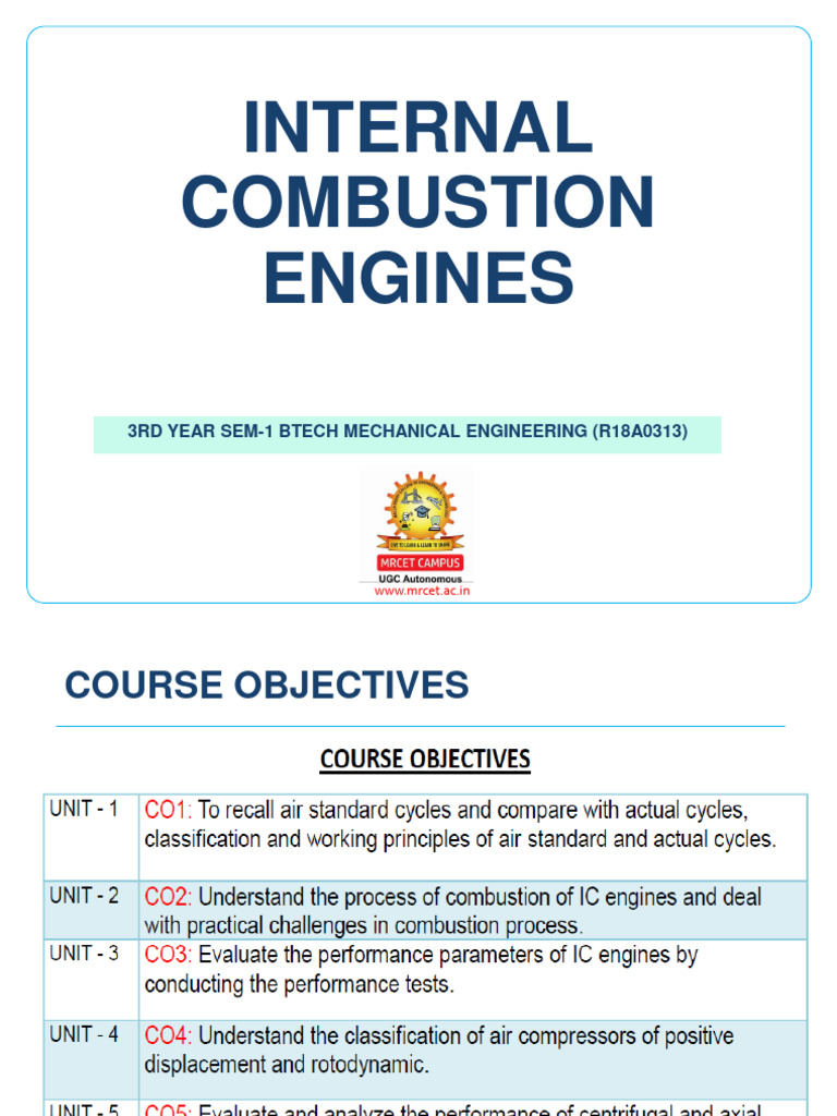 Internal Combustion Engines | PDF | Internal Combustion Engine | Carburetor
