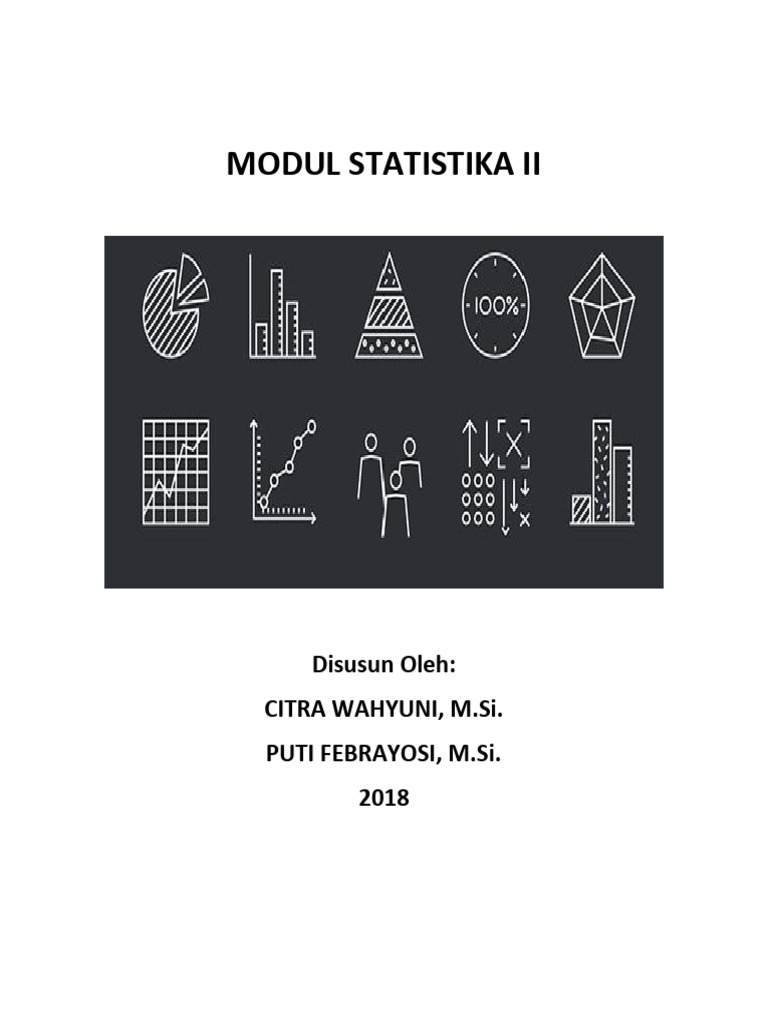 Modul Statistika II Lengkap | PDF | Metode & Bahan Ajar