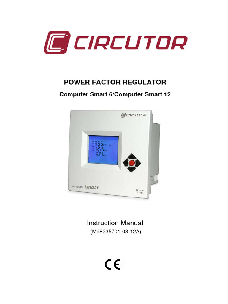 Circutor Computer Smart-6 | PDF | Electrical Engineering | Manufactured Goods