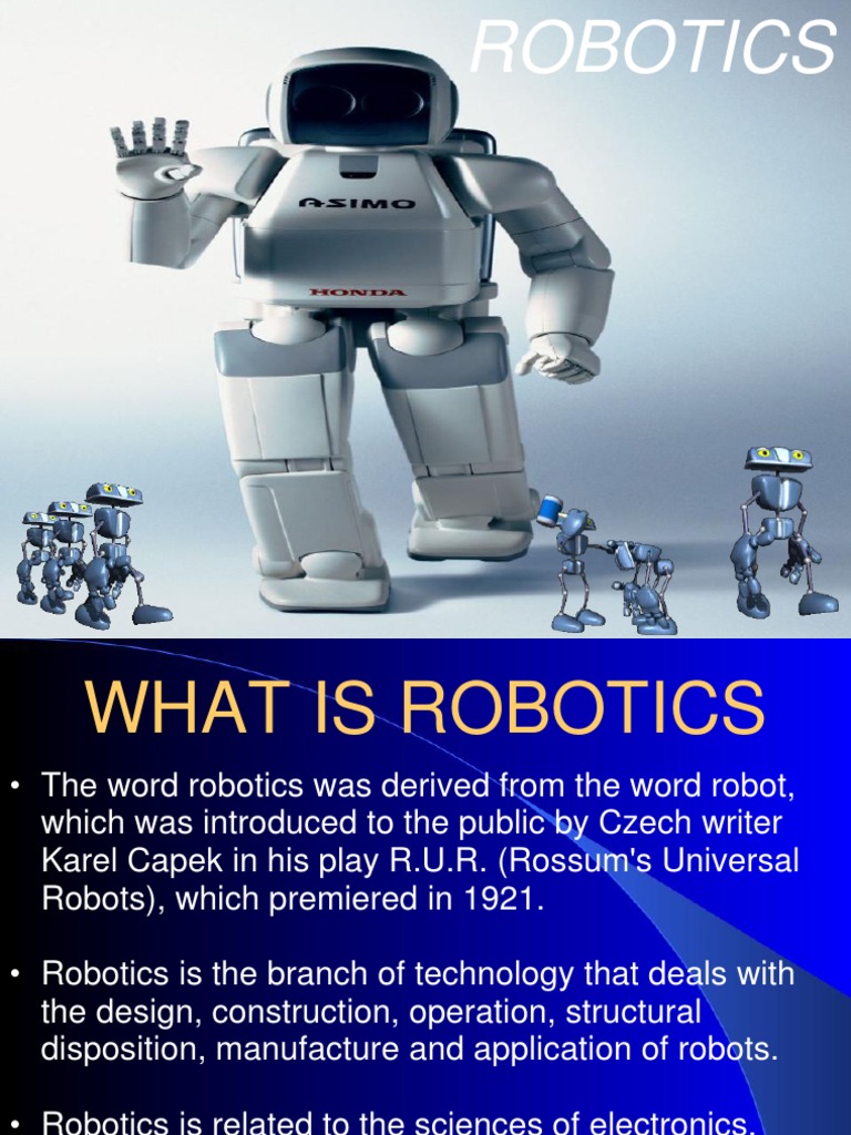 Robotics | PDF | Robotics | Robot
