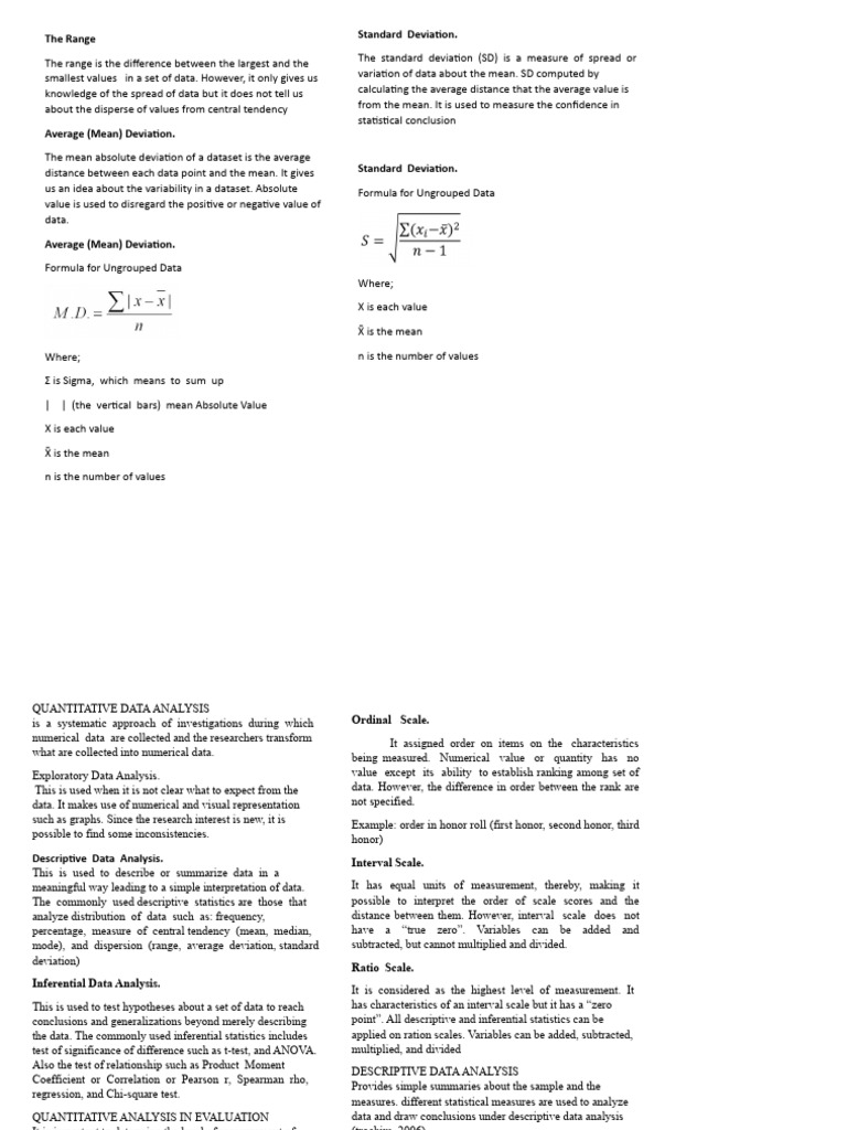RESEARCH | PDF | Statistics | Level Of Measurement