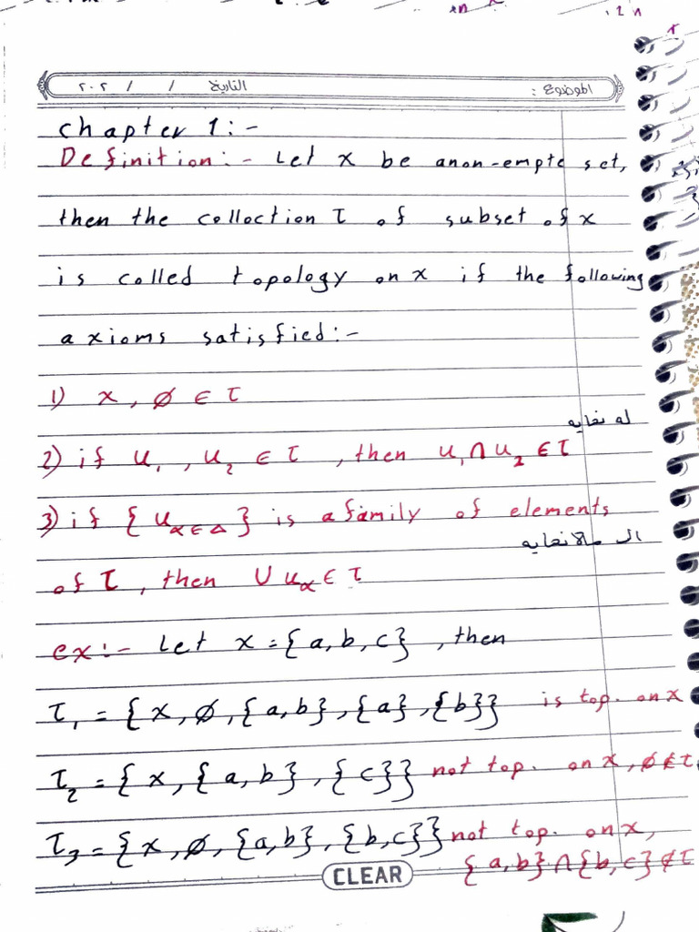 Topology Notes | PDF