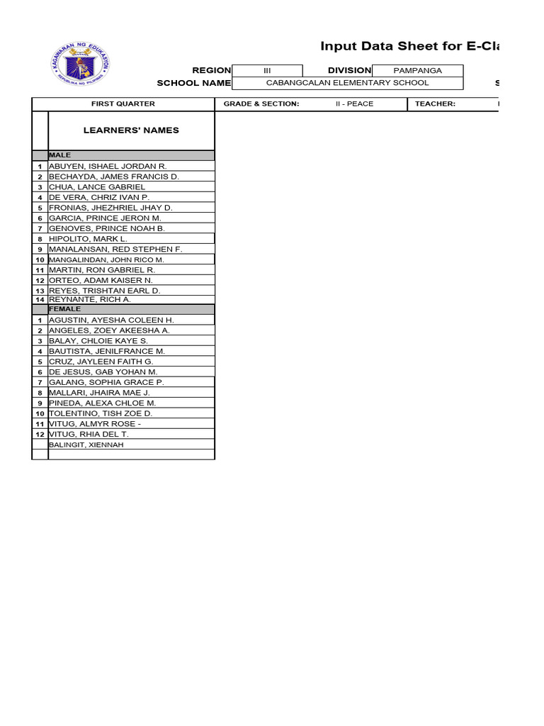Grade 2 Summary Grades | PDF