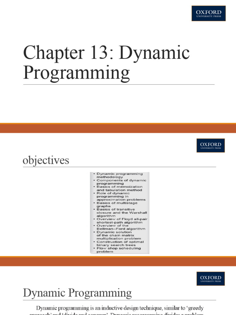 Chapter13 Dynamicprogramming Pdf Dynamic Programming Algorithms