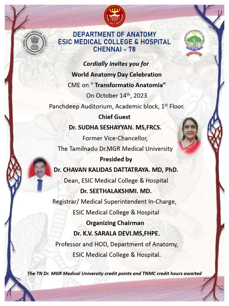 Cme - Invitation | PDF | Science Education | Medical Education