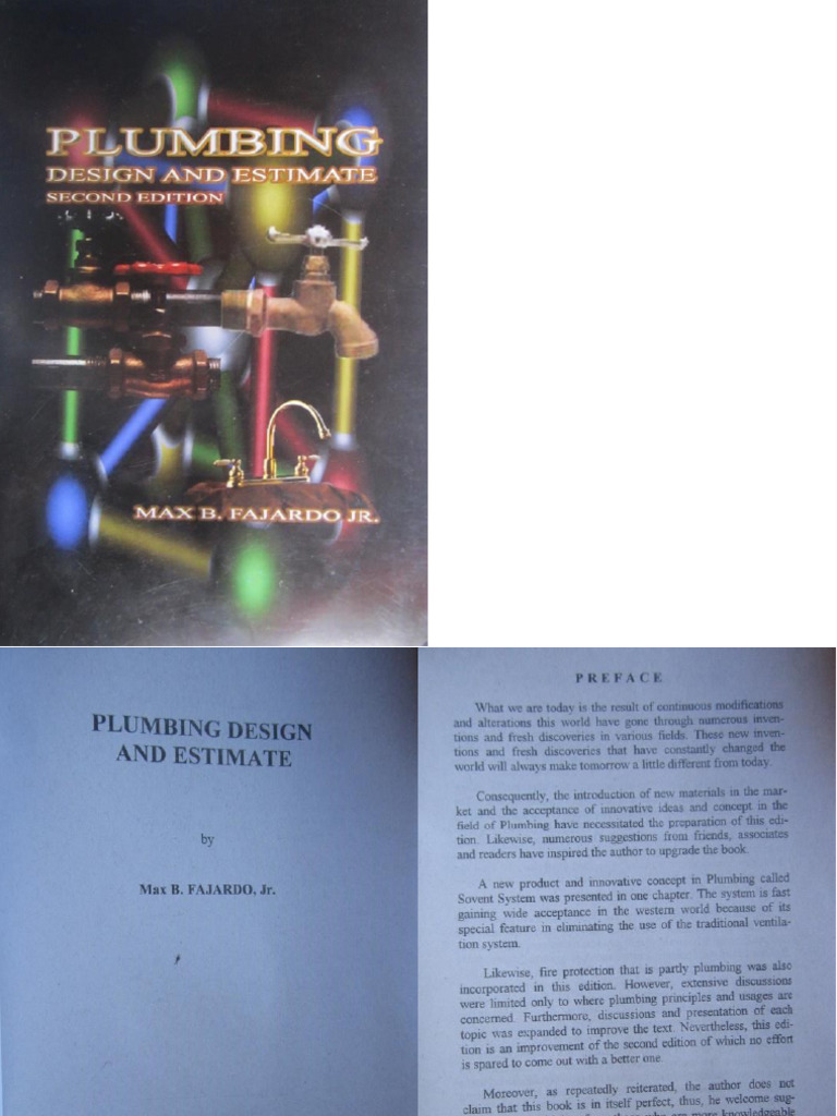 Plumbing Design Estimate by M Fajardo | PDF