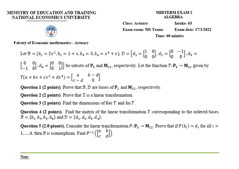 Midterm 2 | PDF