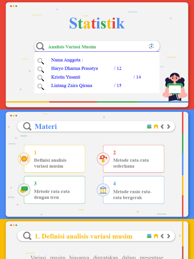 Statistik Analisis Variasi Musim | PDF