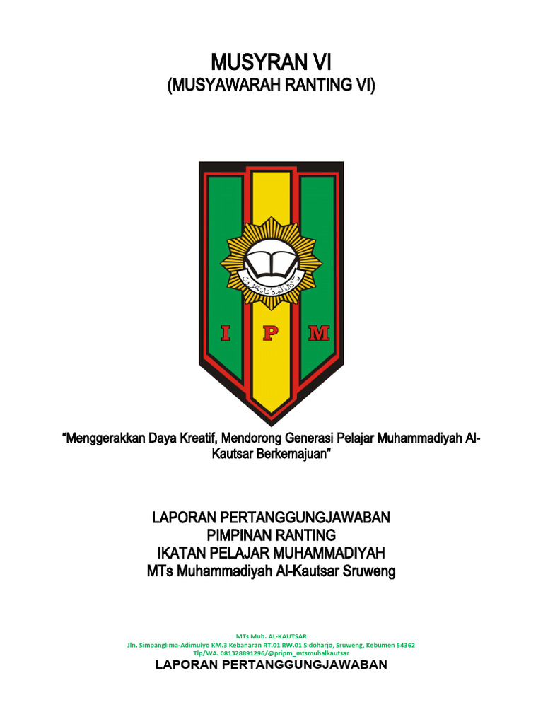 LPJ Ipm Periode 2021-2022 | PDF