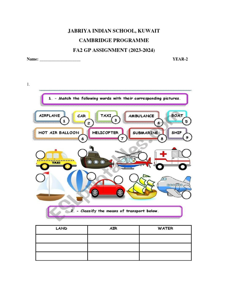 Fa2 Assignment GP Grade2 | PDF