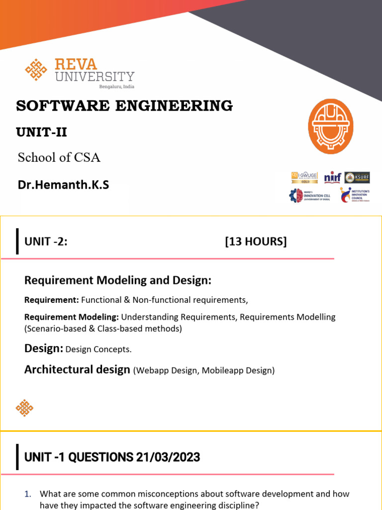 Unit 2 | PDF | Class (Computer Programming) | Use Case