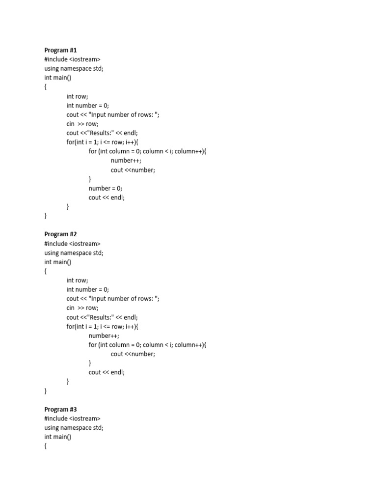 Program 1 12 | PDF | Namespace | Computer Programming