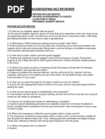 Housekeeping Script | PDF