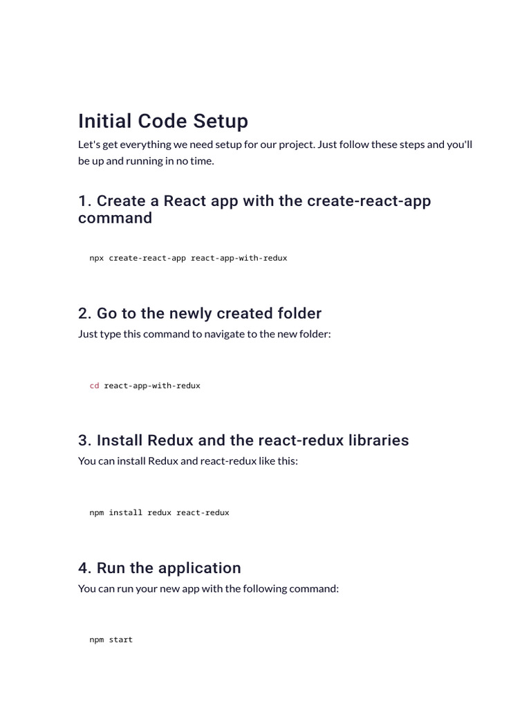 How To Build A Redux-Powered React App | PDF | Software Development ... How To Build A Redux-Powered React App | PDF | Software Development ...