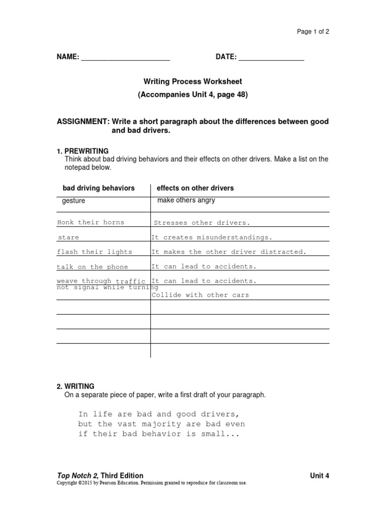 UNIT 04 Writing Process | PDF | Human Communication