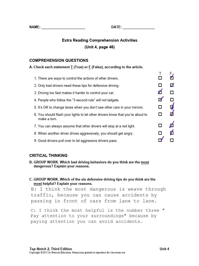 UNIT 04 Defensive Driving Tips | PDF | Land Transport