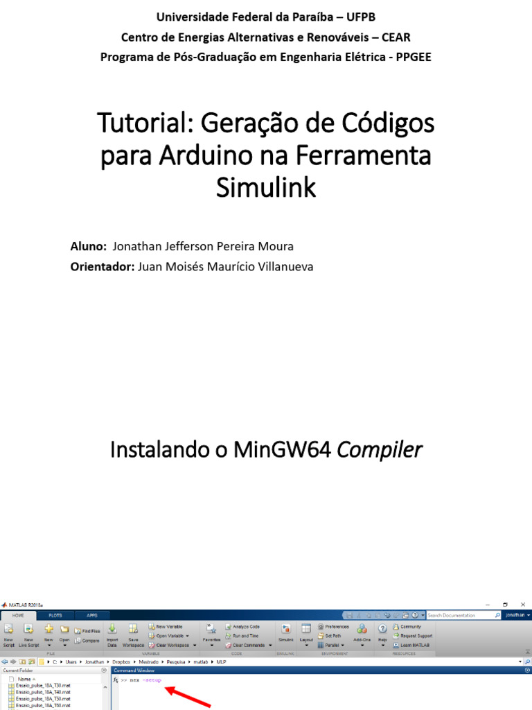 Tutorial Usando Arduino No Matlab - Simulink | PDF | Arduino | Compilador Tutorial Usando Arduino No Matlab - Simulink | PDF | Arduino | Compilador
