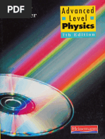 Advanced Physics by Tom Duncan Fifth Edition | PDF