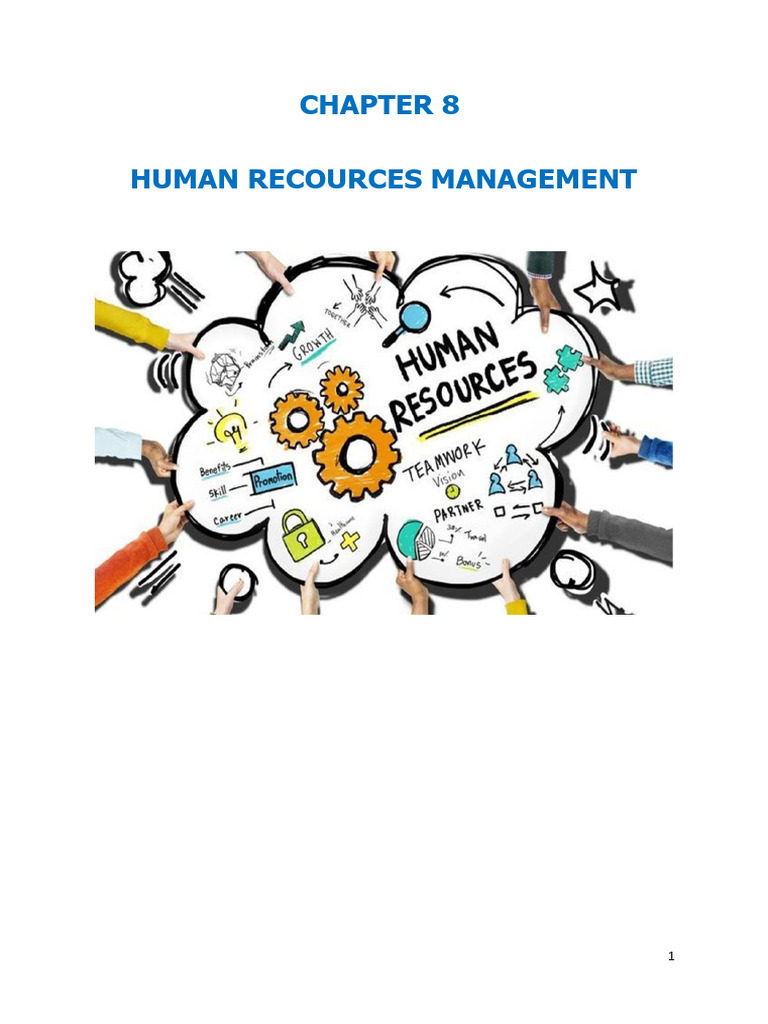 Topic 8 - Human Recources Management (Additional Note) | PDF | Human ...