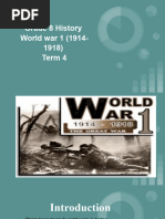 Grade 8 Term 3 Ss September History Task | PDF | British Empire | Africa