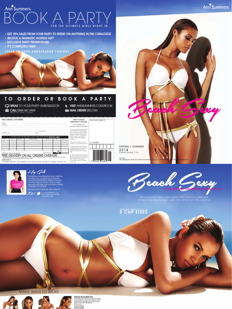 Ann Summers Catalog 2014 | PDF | Bra | Mail