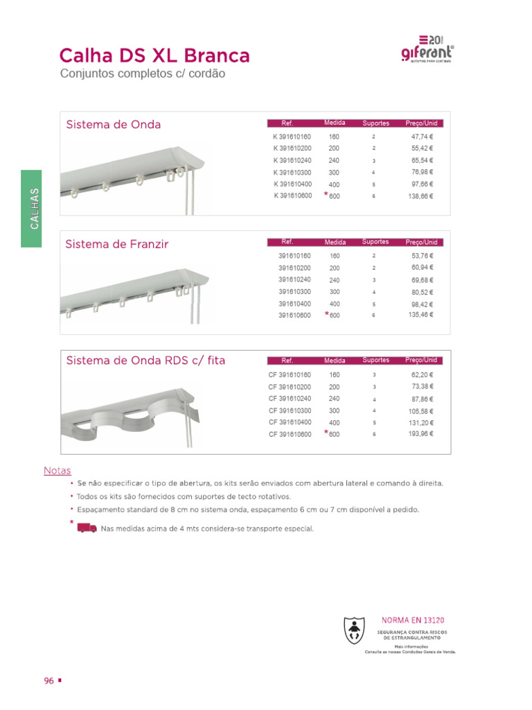 Calha DSXL | PDF