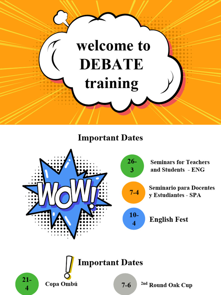 Debate Training | PDF