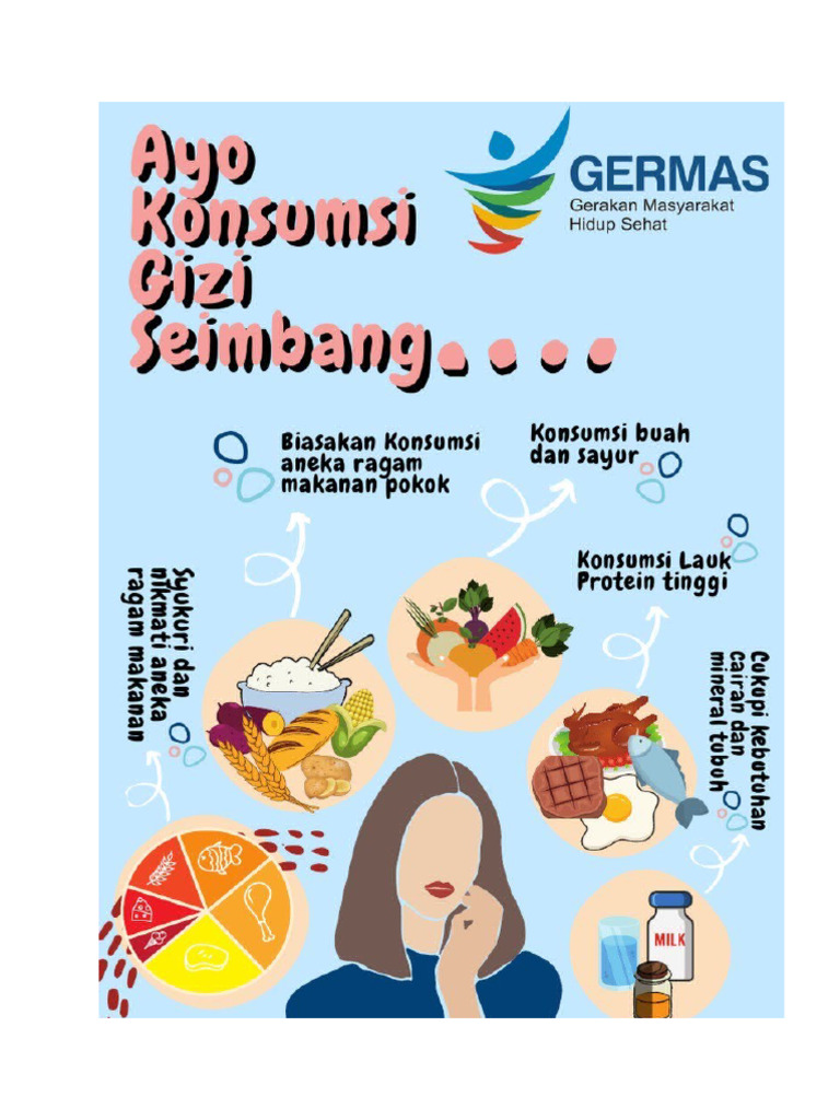 Poster Makanan Sehat | PDF