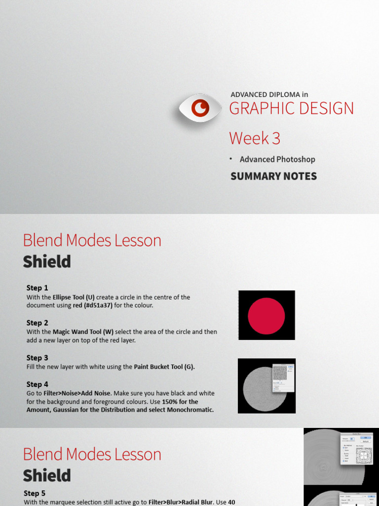 AGD-Week 3-Summary Notes | PDF | Artistic Techniques | Signal Processing