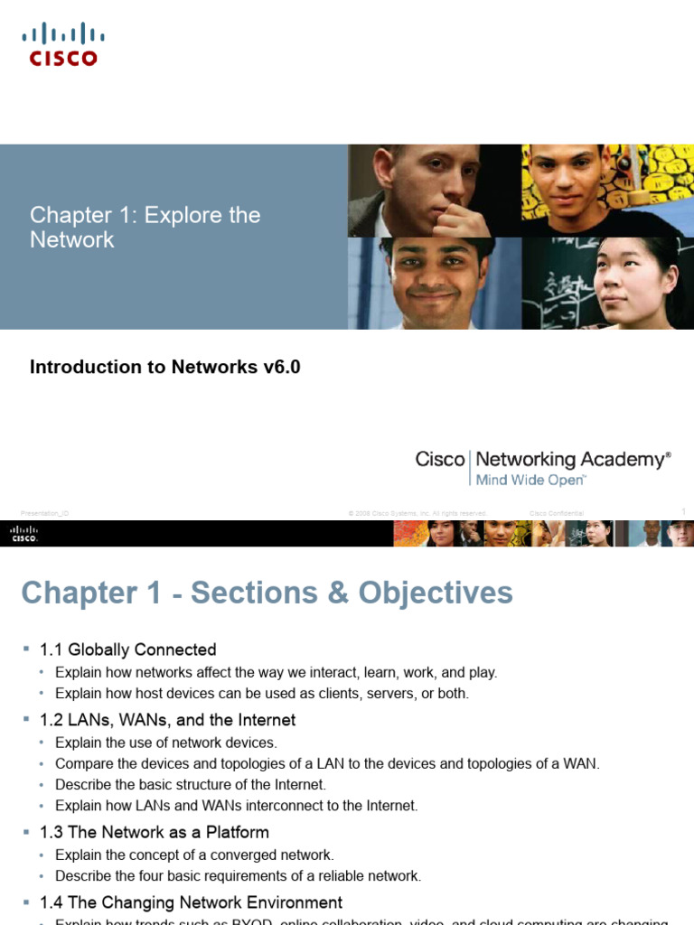 ITN6 Instructor Materials Chapter1 | PDF | Computer Network | Internet Access