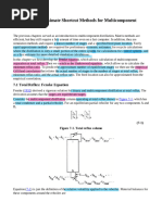 Minimum Reflux Ratio by Underwood Method | PDF | Distillation | Physical Sciences