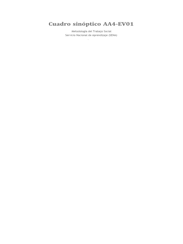 cuadro-sinoptico-aa4-ev01 | PDF | Business | Economias cuadro-sinoptico-aa4-ev01 | PDF | Business | Economias