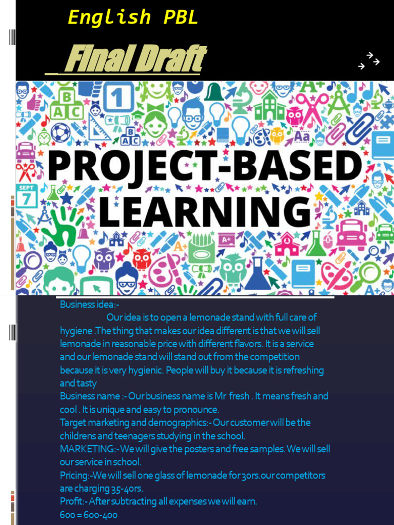 PBL (Project Based Learning) - 2 | PDF | Career & Growth